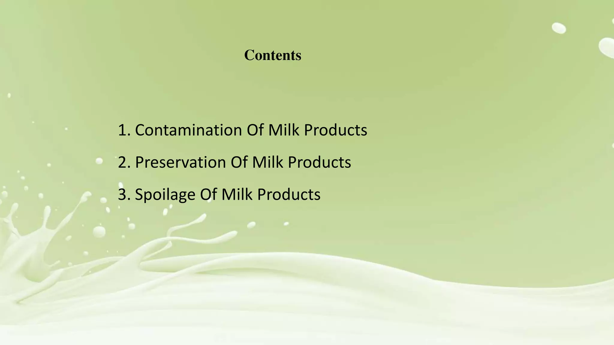 Milk And Milk Products | PPTX