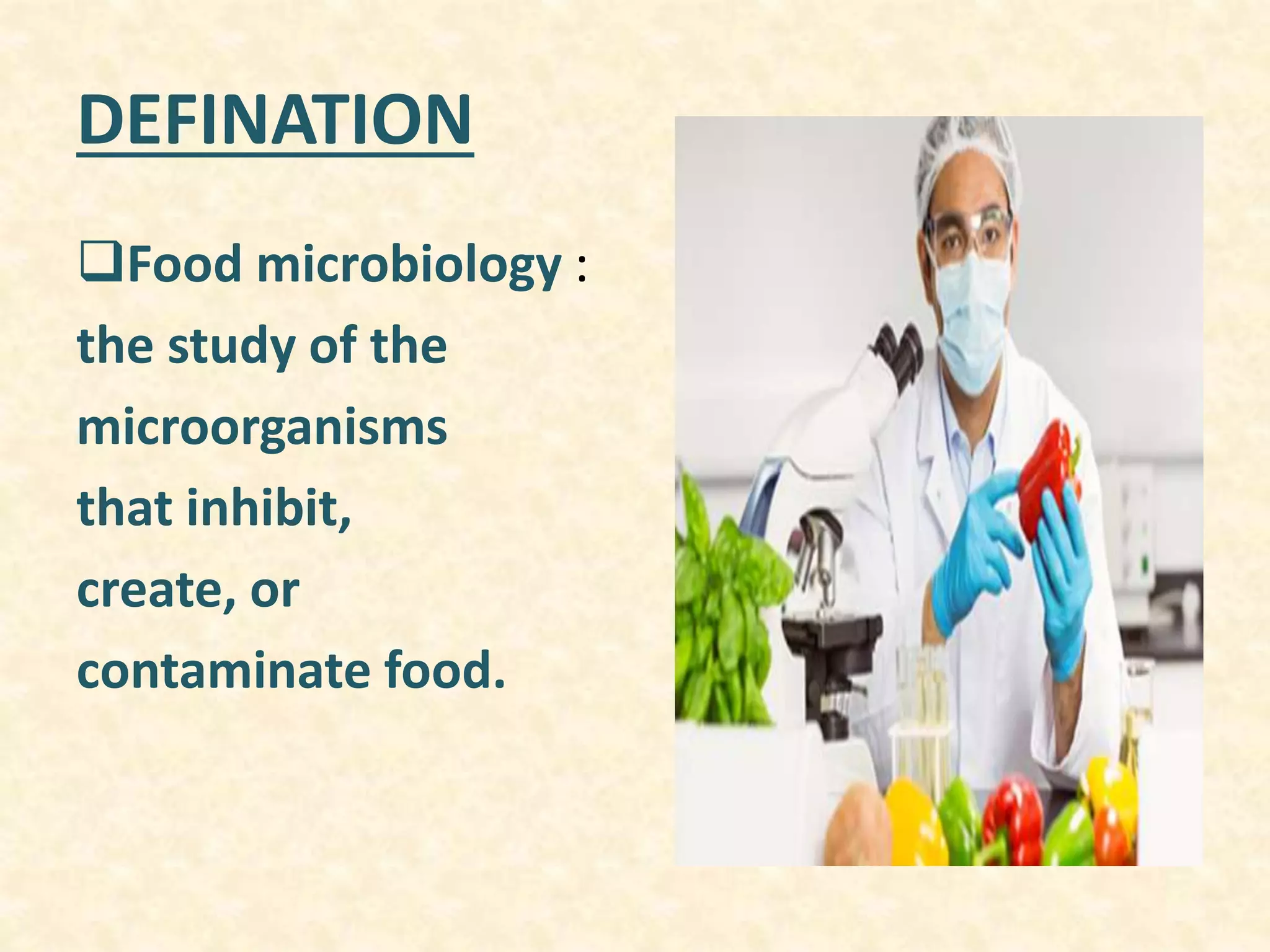 Food microbiology | PPTX