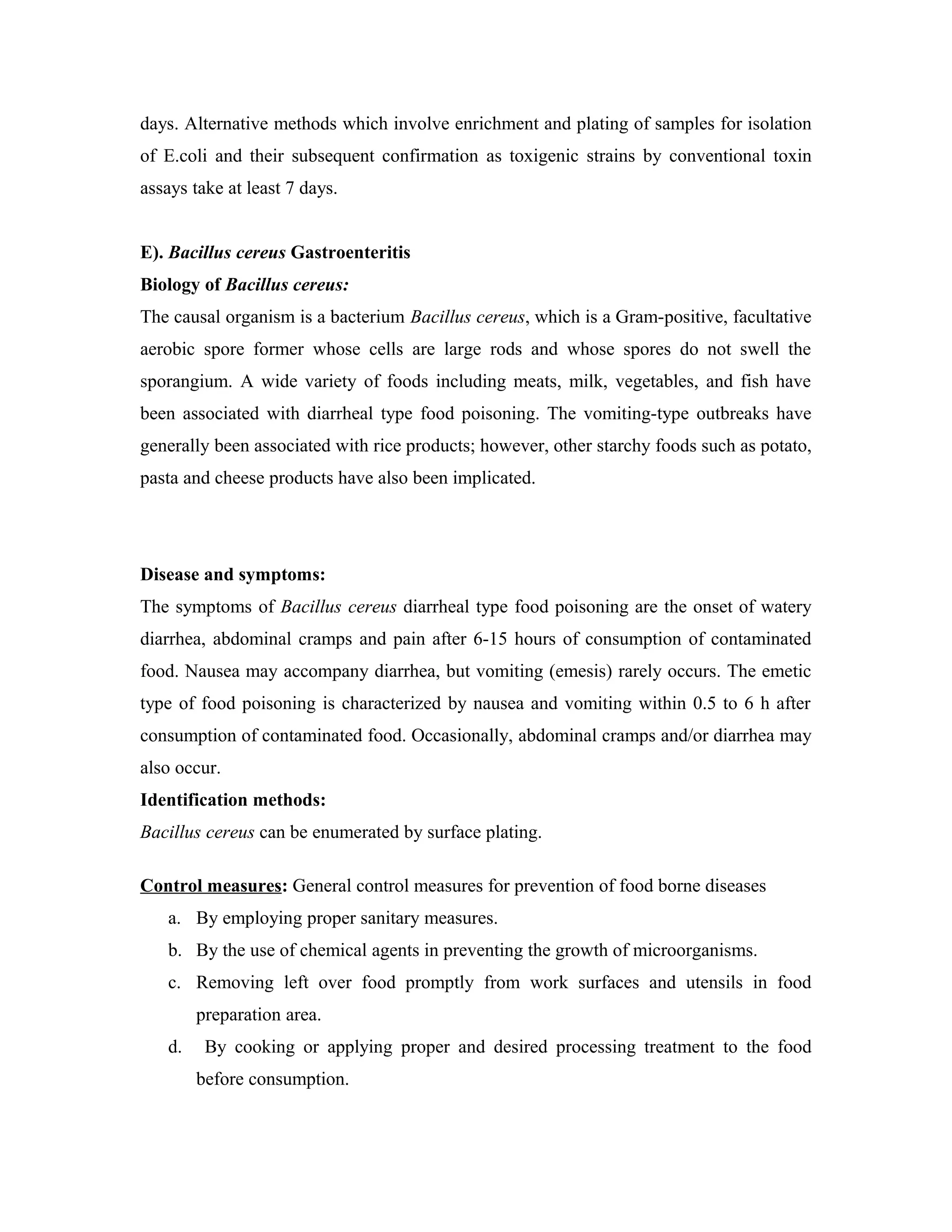 Food microbiology notes | DOC