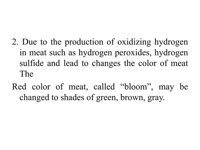 Microbiology of meat | PPTX