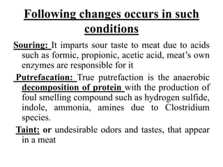 Microbiology of meat | PPTX