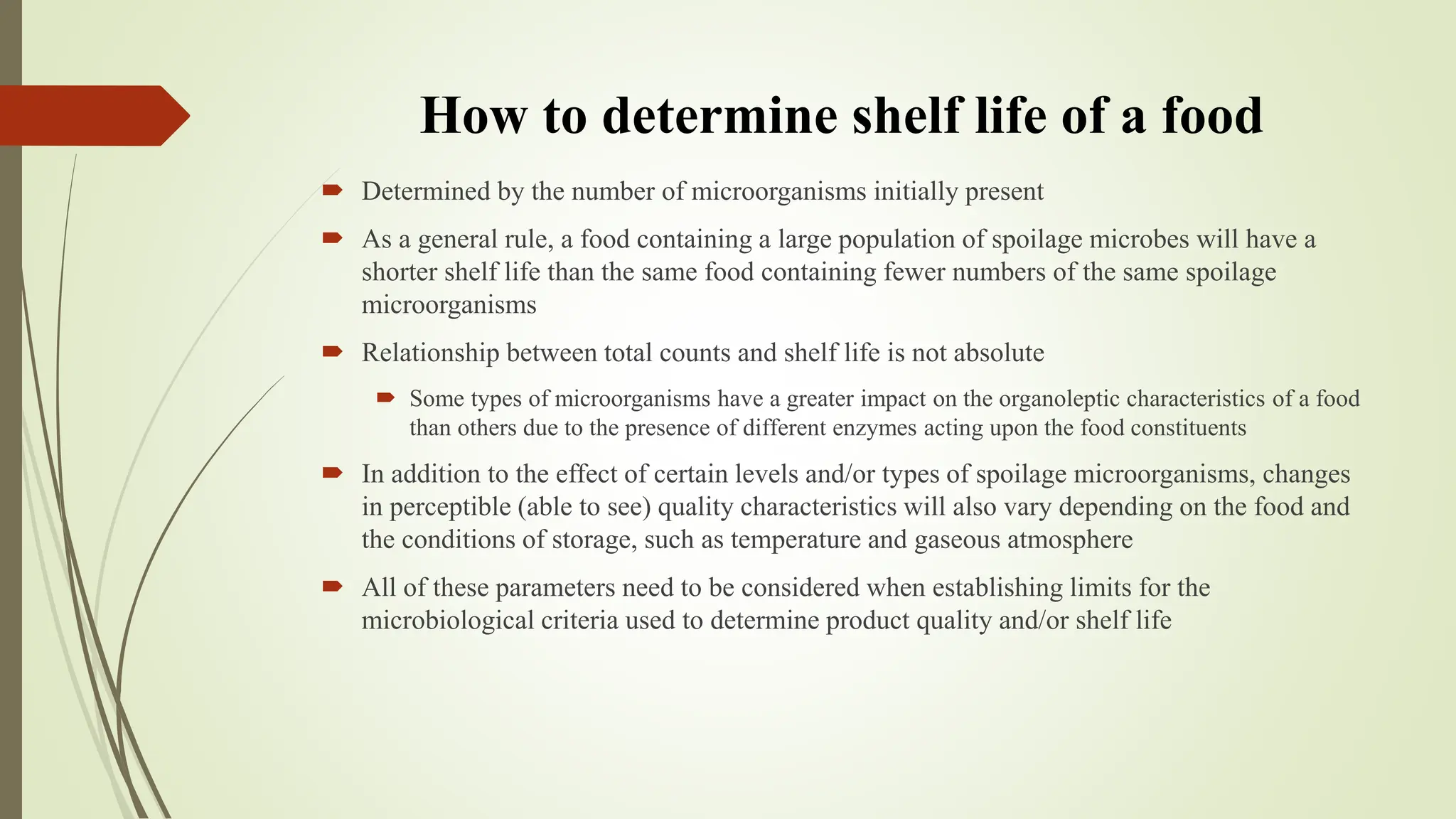 INDICATOR MICROORGANISMS in food microbi | PPTX
