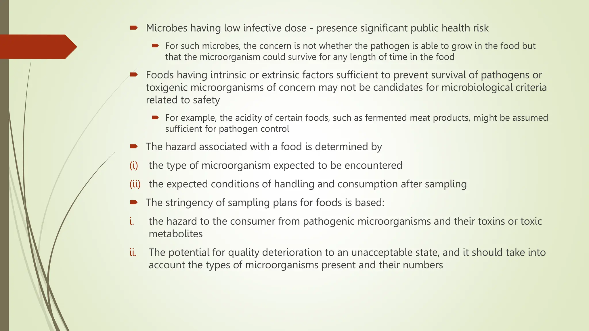 INDICATOR MICROORGANISMS in food microbi | PPTX
