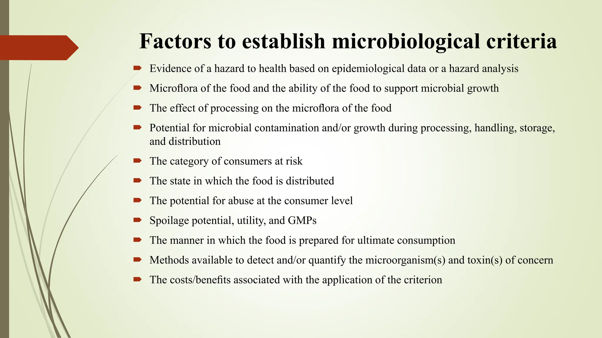 INDICATOR MICROORGANISMS in food microbi | PPTX