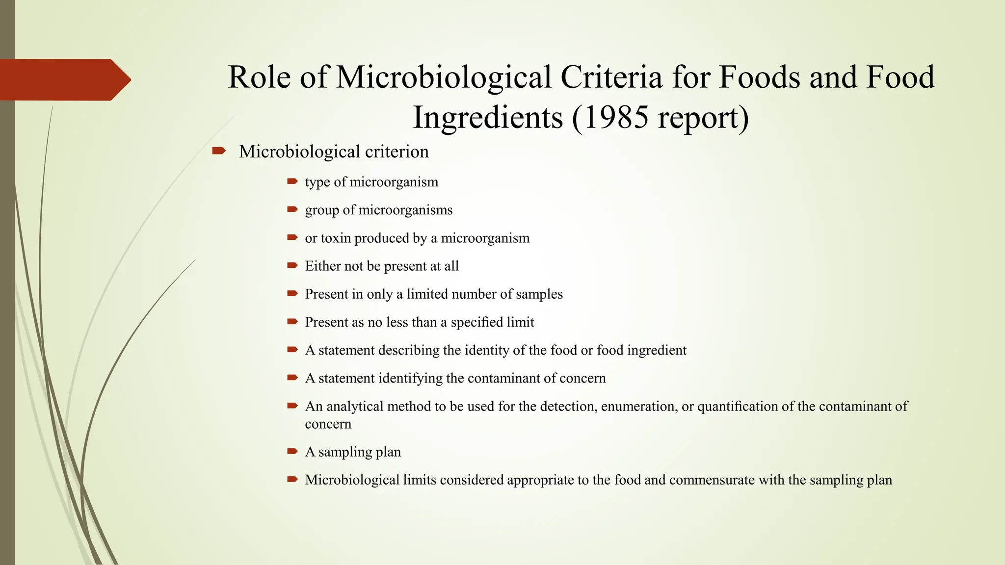 INDICATOR MICROORGANISMS in food microbi | PPTX