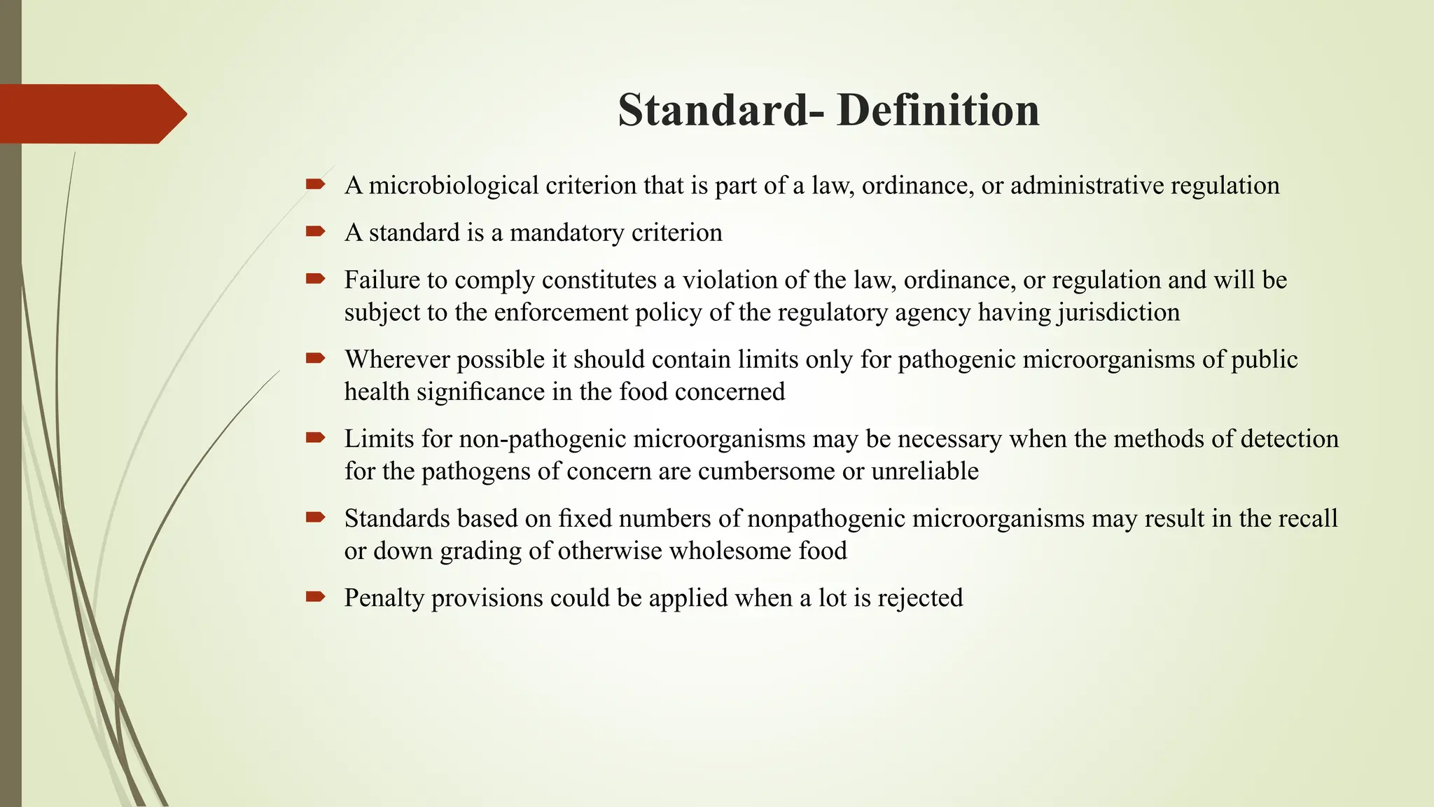 INDICATOR MICROORGANISMS in food microbi | PPTX