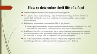 INDICATOR MICROORGANISMS in food microbi | PPTX