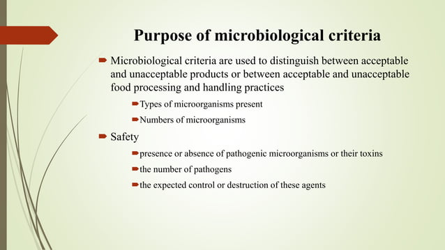 INDICATOR MICROORGANISMS in food microbi | PPTX