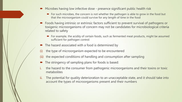 INDICATOR MICROORGANISMS in food microbi | PPTX