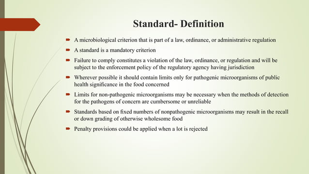 INDICATOR MICROORGANISMS in food microbi | PPTX