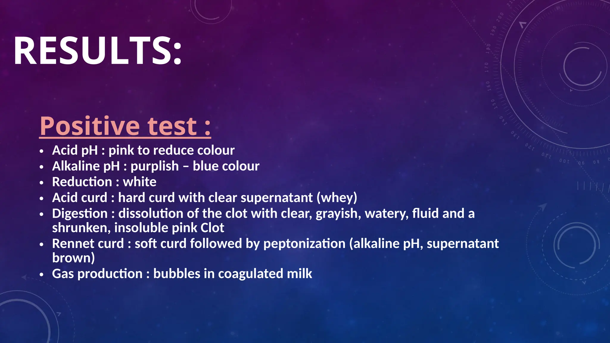 Food Microbiology - Litmus milk test | PPTX