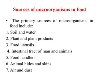 Food microbiology Theory Lec.1 | PDF