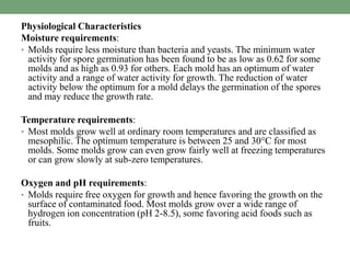 Food microbiology - mold: morphological, cultural, physiological ...