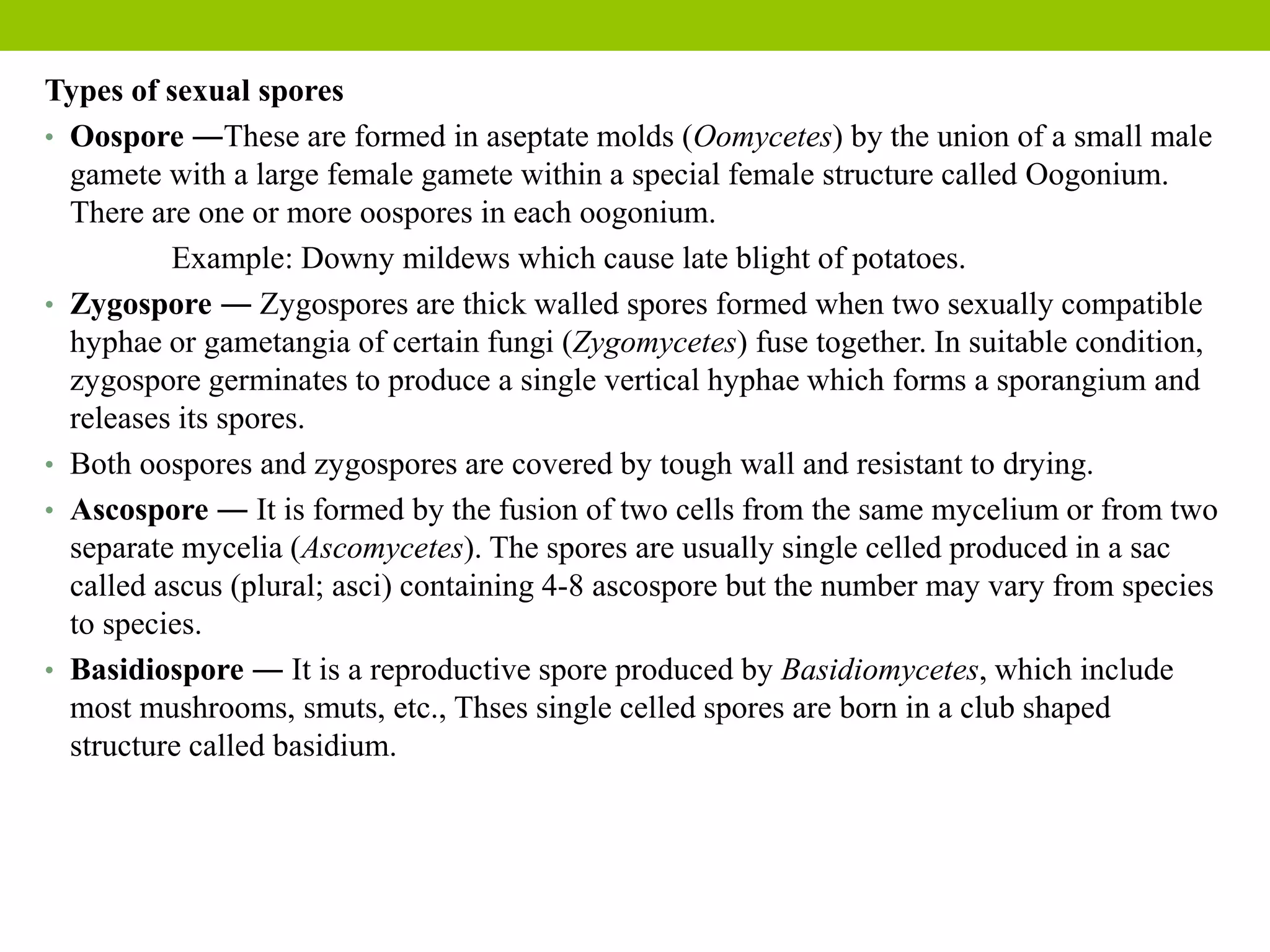 Food microbiology- mold reproduction-spores | PDF