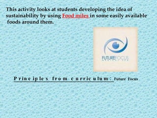 Food Mile 2[1] | PPT