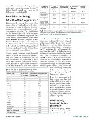 Food Miles: Background and Marketing | PDF