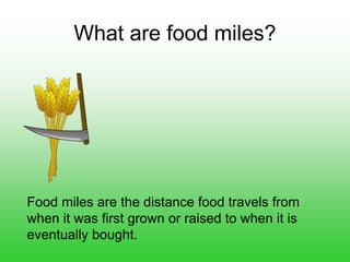 Food Miles | PPT