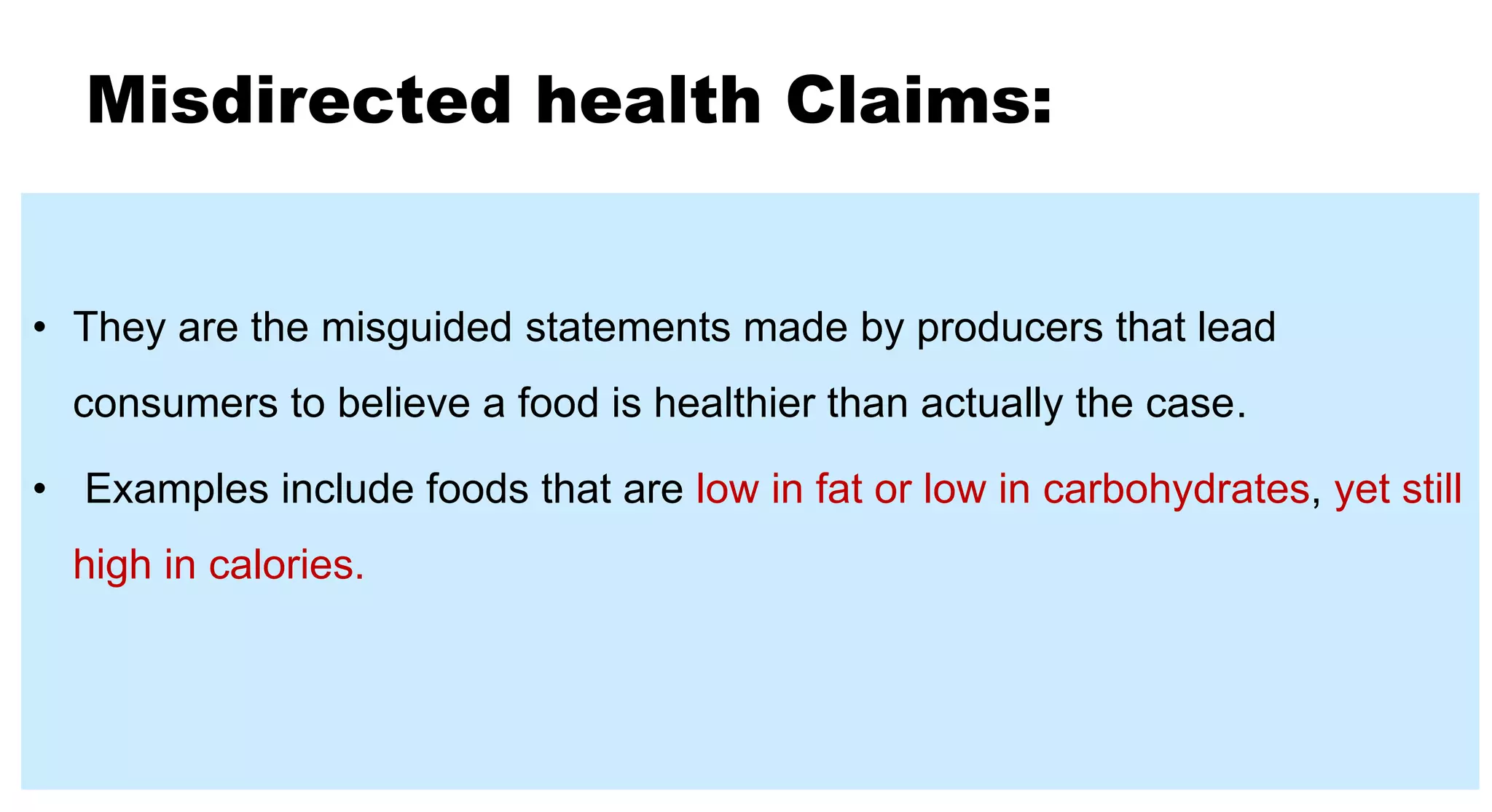 food related misinformation in media and food controversy and myths | PPTX