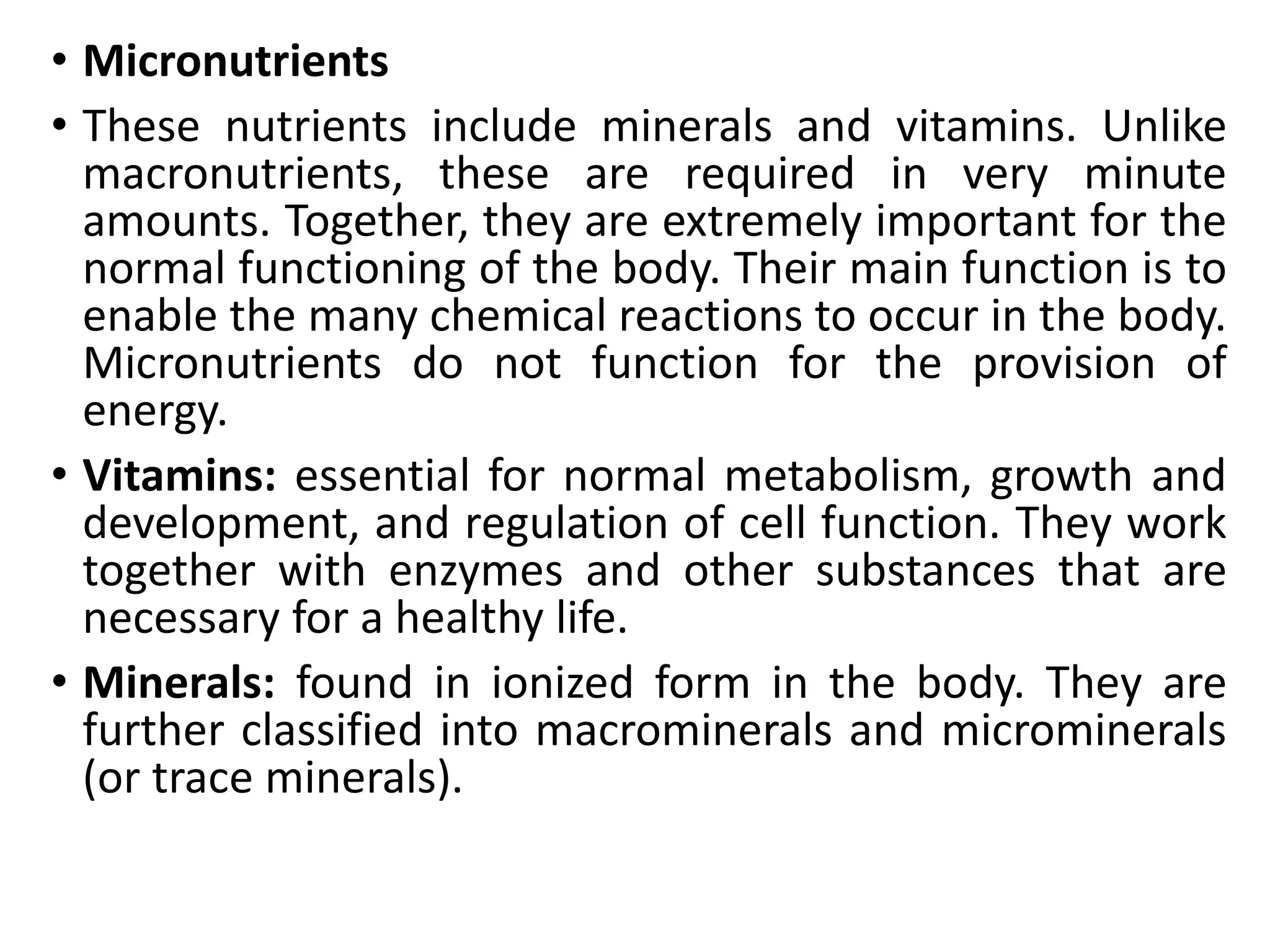 Food Nutritions, Macro and micromolecules_SAE.pptx