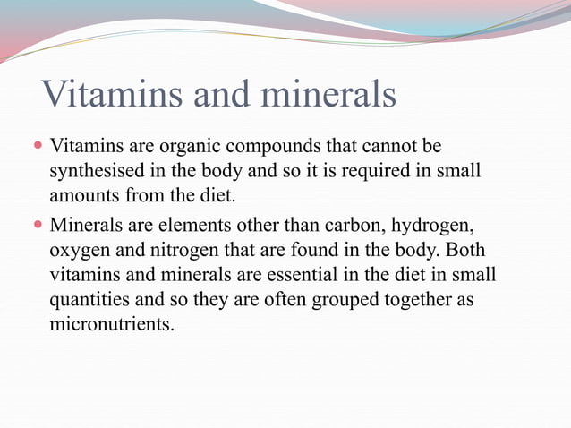 Food Nutritions, Macro and micromolecules_SAE.pptx