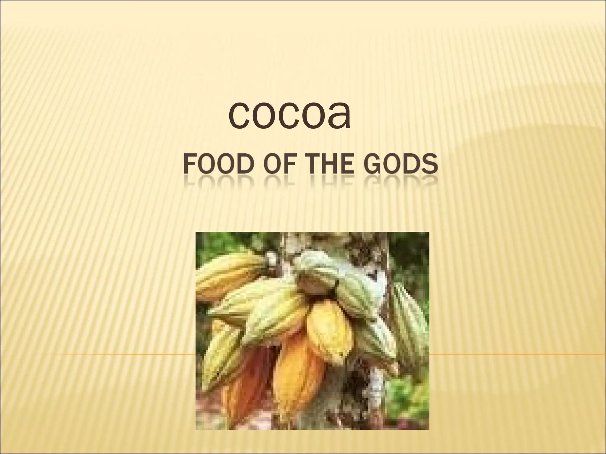 Food of the gods | PPT
