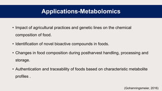 Foodomics | PPTX