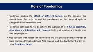Foodomics | PPTX
