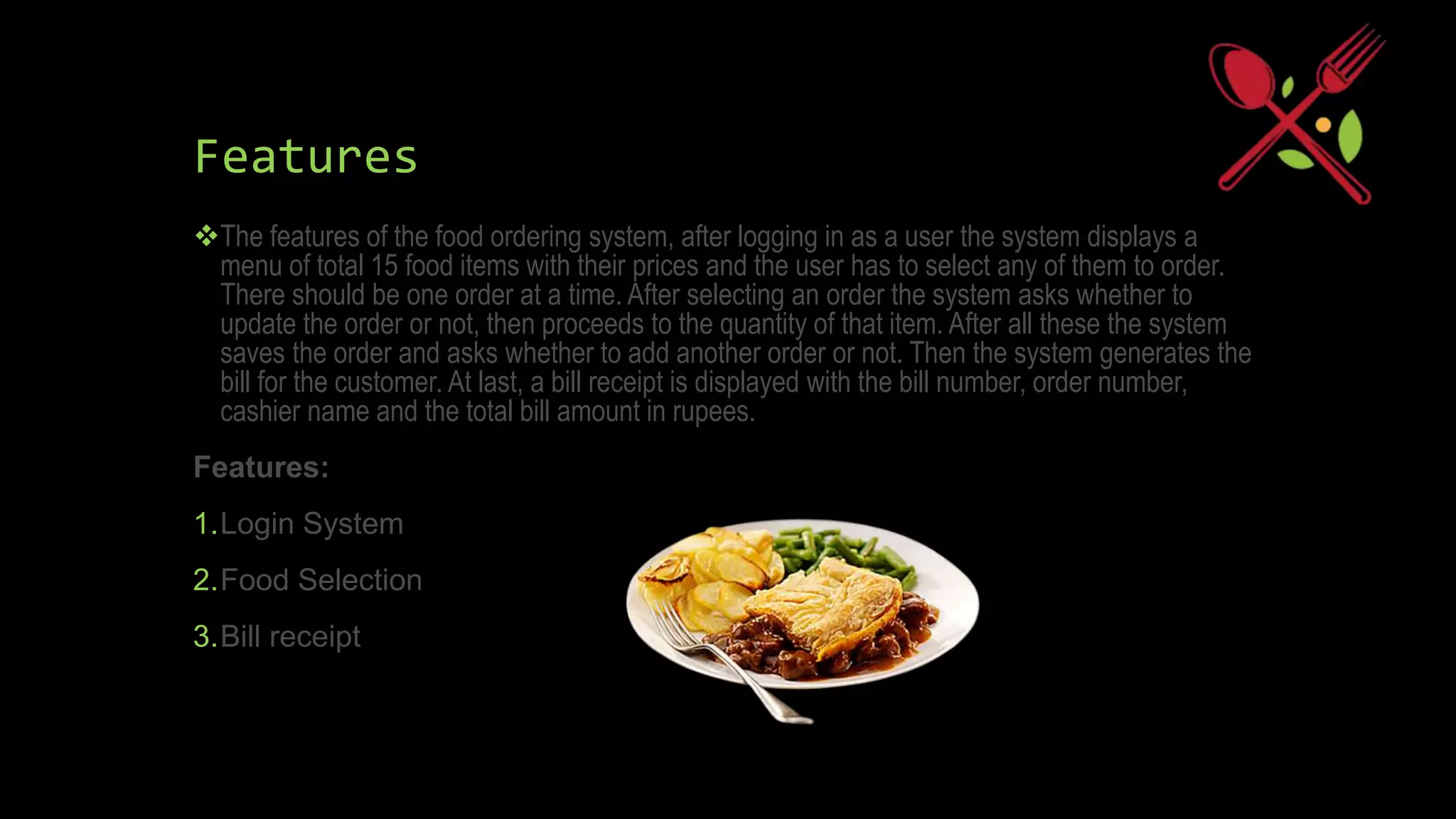 Food Ordering System | PPT