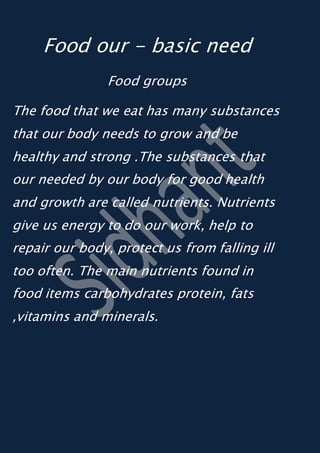 Food our | DOCX