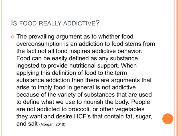 Food Overconsumption | PPTX