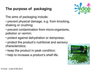 Food pacakaging | PPT