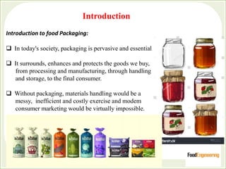 Presentation of food packaging and its requirement.pdf