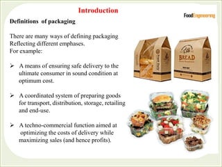 Presentation of food packaging and its requirement.pdf