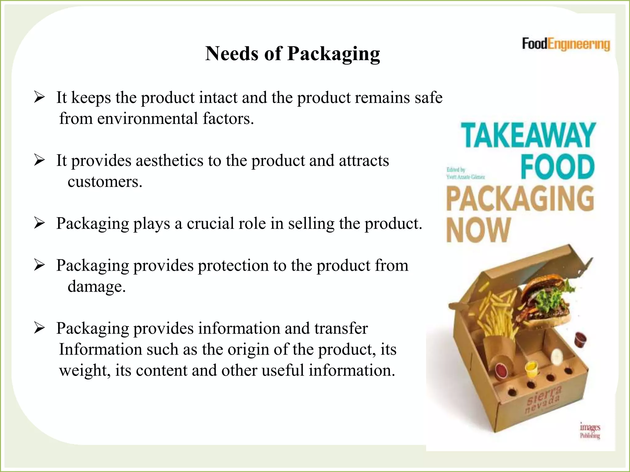 Food packaging | PPTX