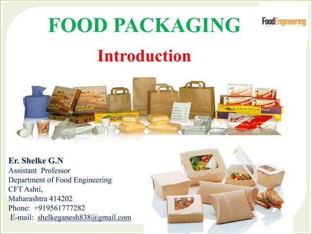 Food packaging | PPTX
