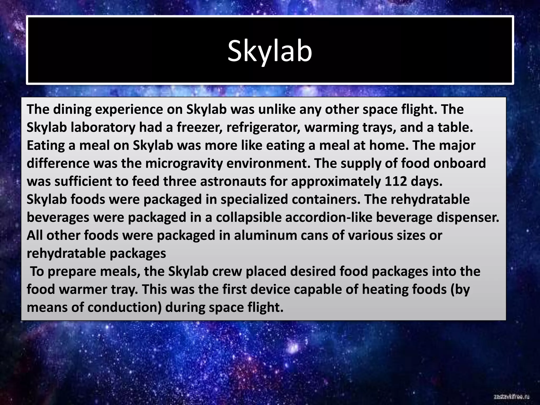 Food packaging .. space food | PPTX