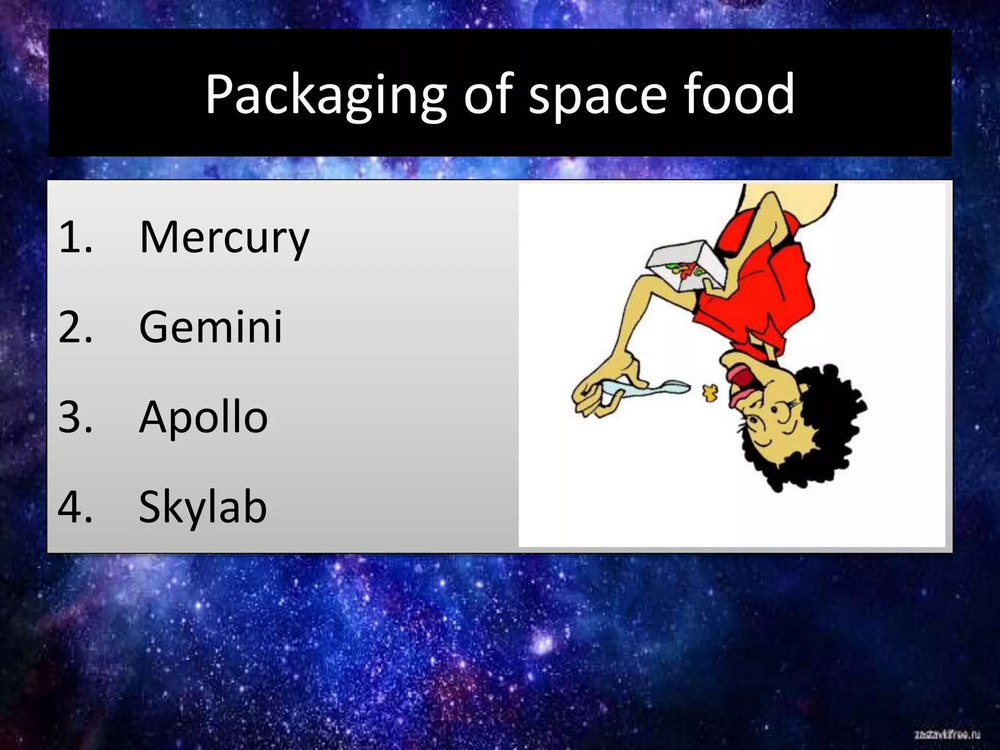 Food packaging .. space food | PPTX