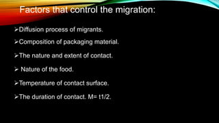 Legislative and Safety Aspects of Plastic Food Packaging and potential ...
