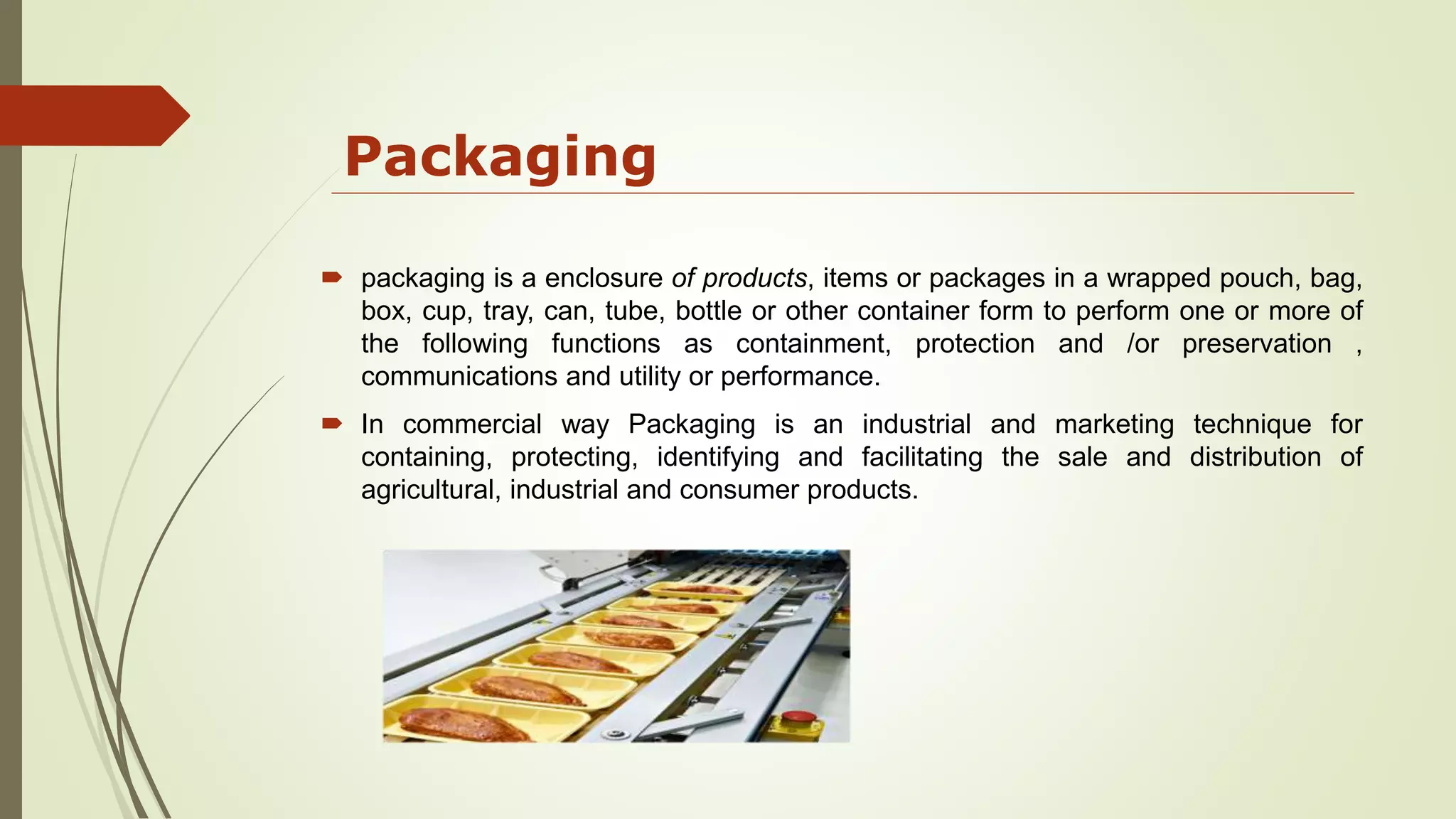 food packaging.pptx | Chemistry | Science