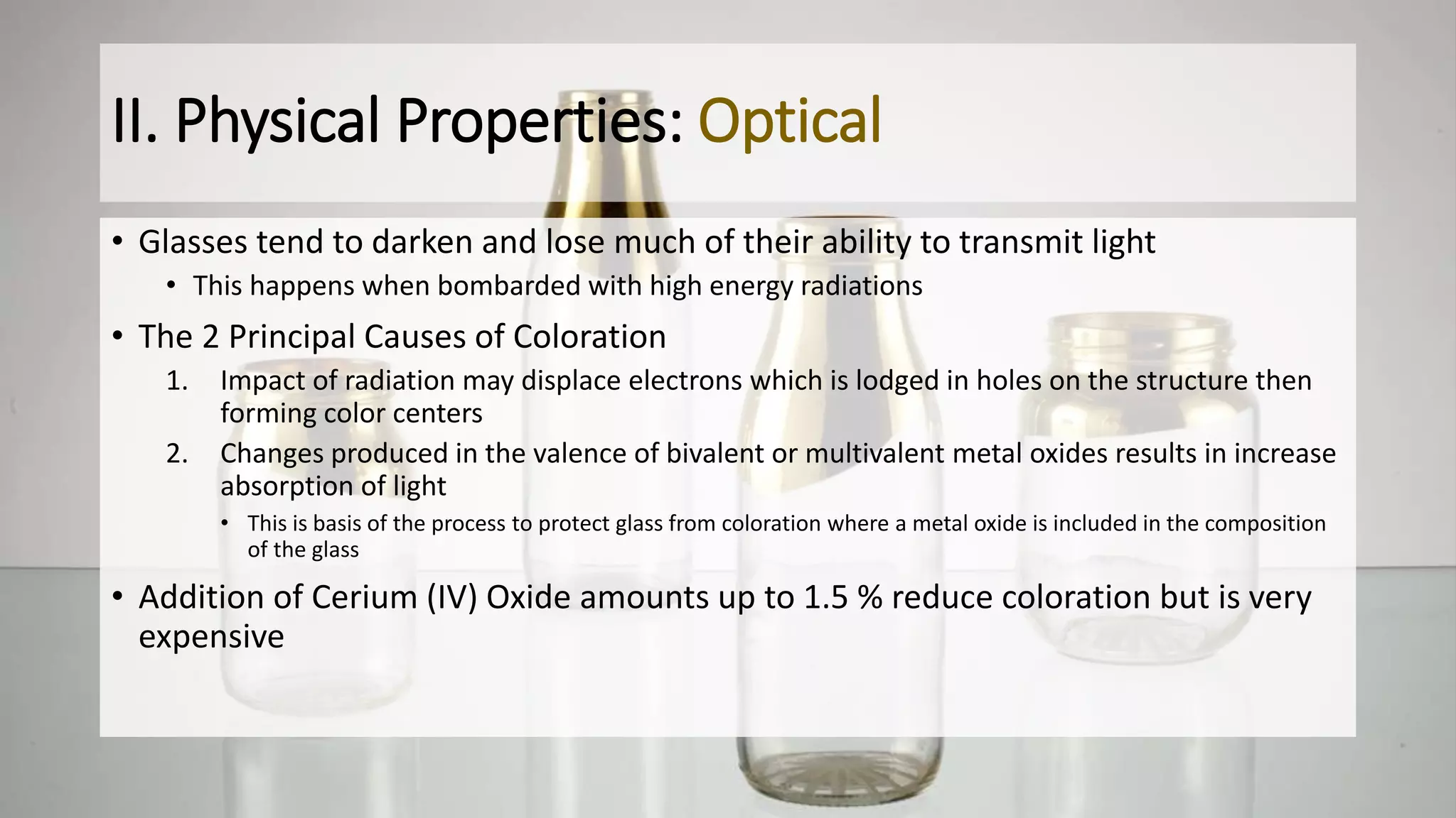 Glass Packaging Materials | PPTX