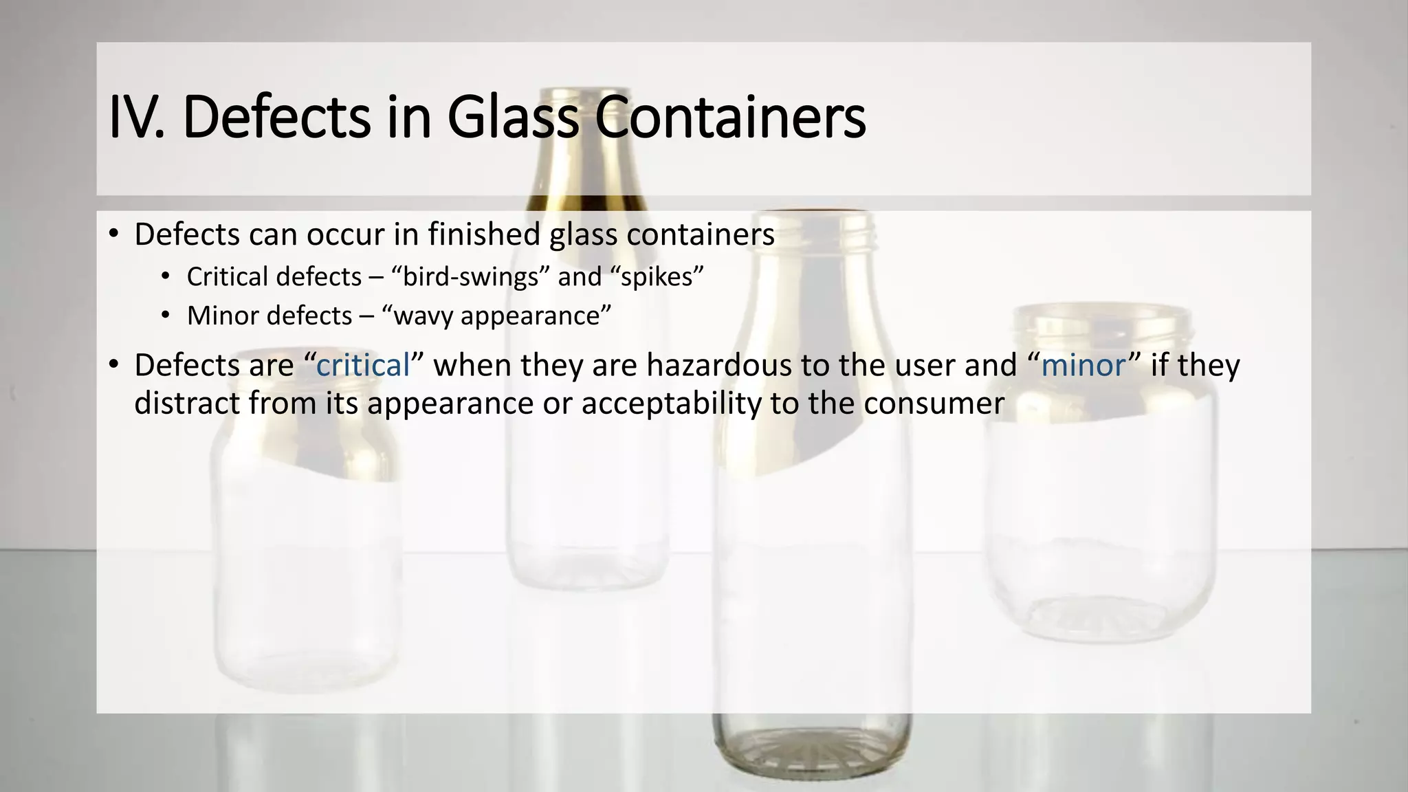 Glass Packaging Materials | PPTX