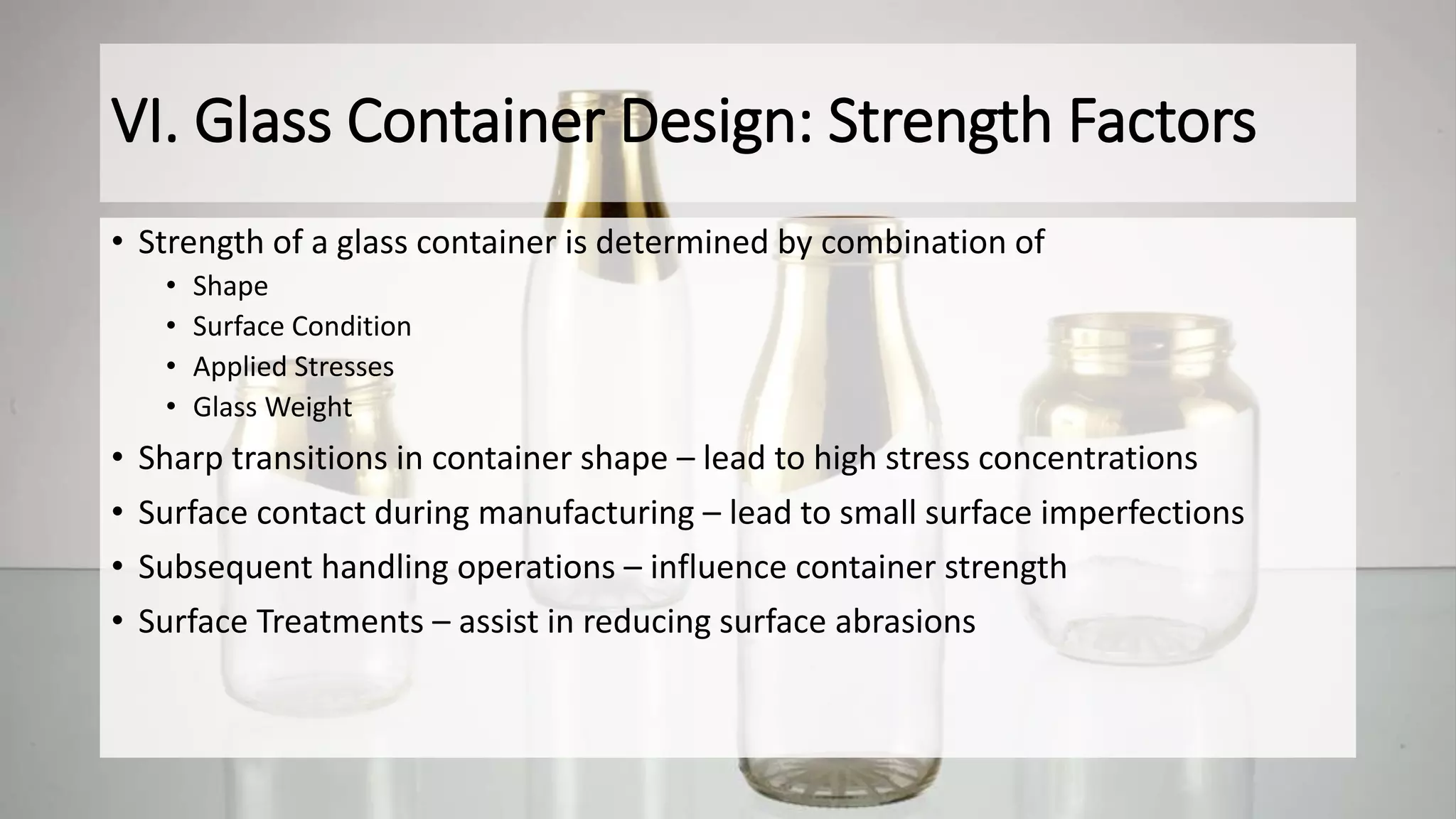 Glass Packaging Materials | PPTX