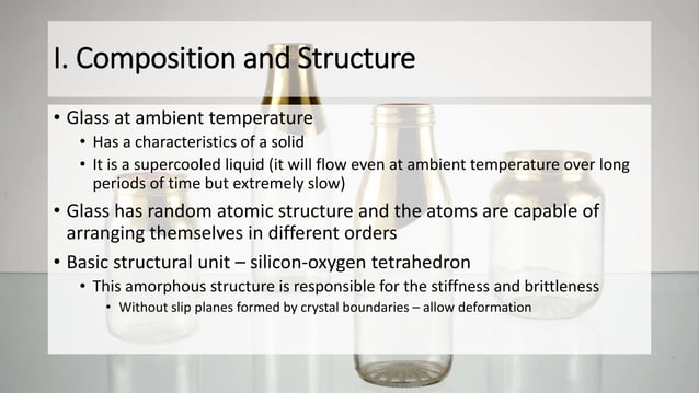 Glass Packaging Materials | PPTX