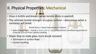 Glass Packaging Materials | PPTX