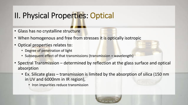 Glass Packaging Materials | PPTX