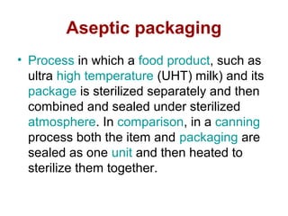 Food packaging | PPT