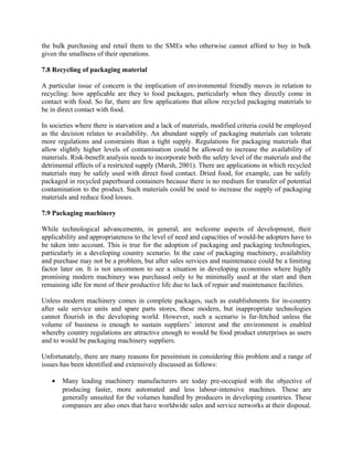 Food packaging and labelling | DOC