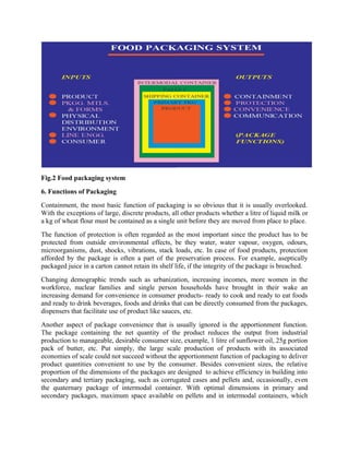 Food packaging and labelling | DOC