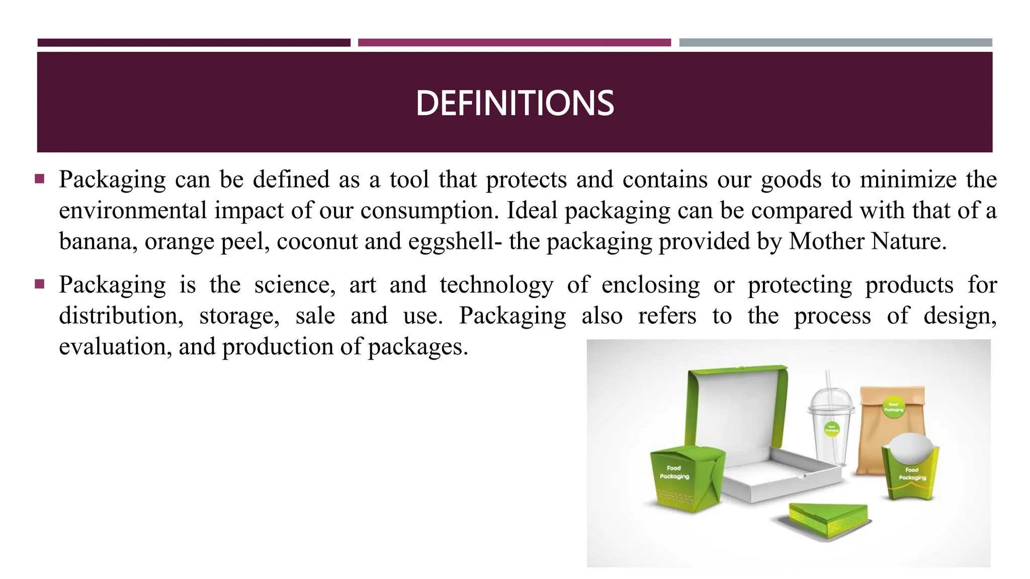 FOOD PACKAGING AND LABELLING (Food Safety and Standards).pptx ...