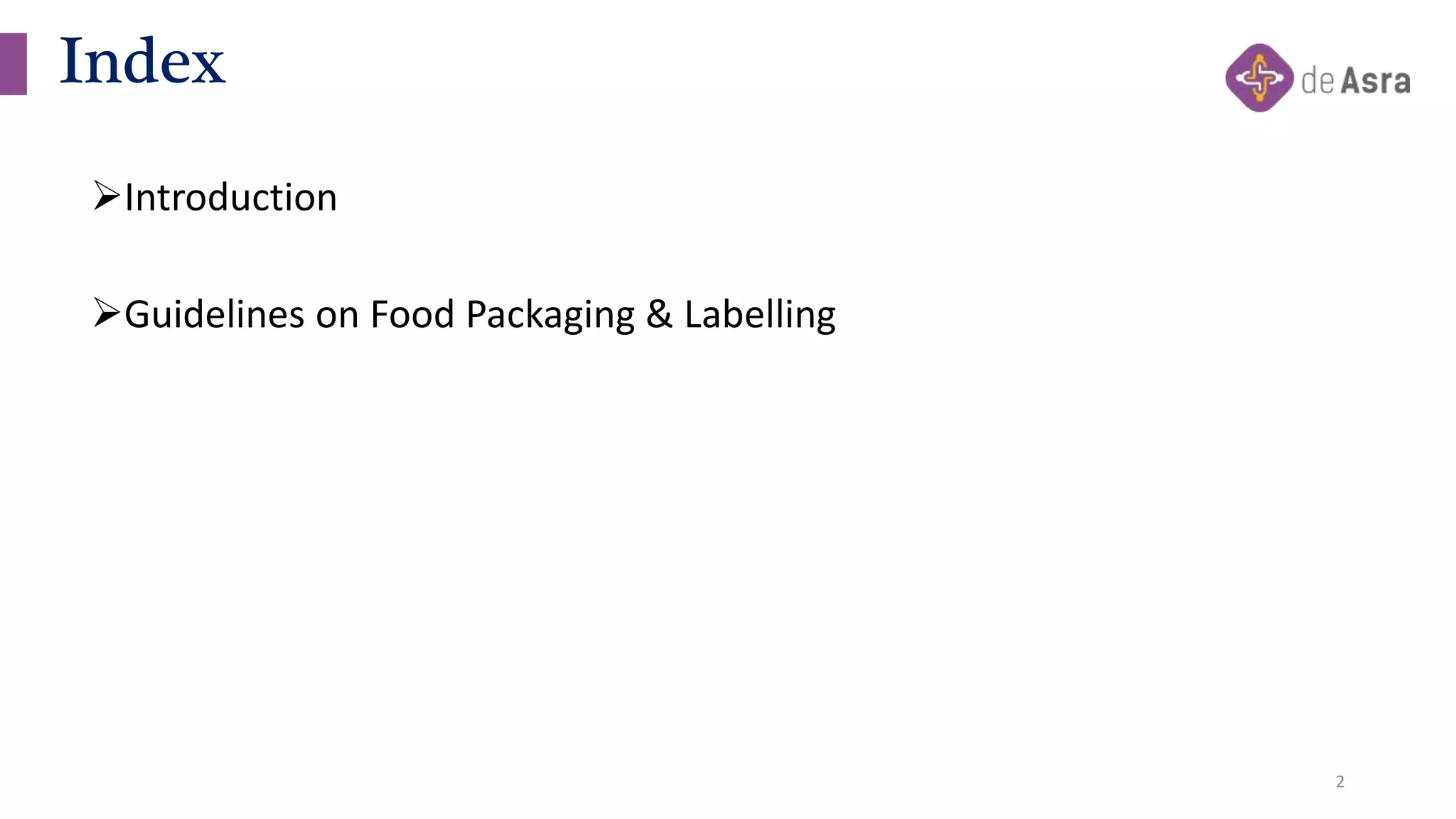 Food Labeling Requirements | Food Packaging Guidelines | PPTX